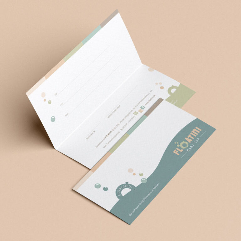 Gutscheine und Geschenke - Floatini Baby Spa